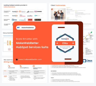 HubSpot Development Services | MakeWebBetter